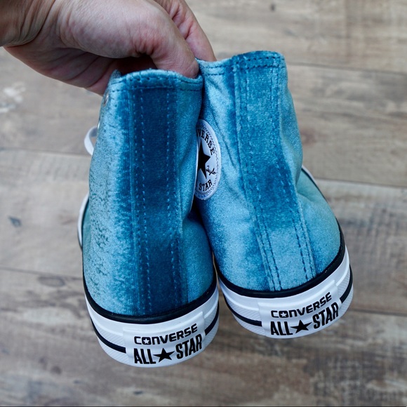Converse | Shoes | New Converse All Star Chuck Taylor Hi Top Velvet ...